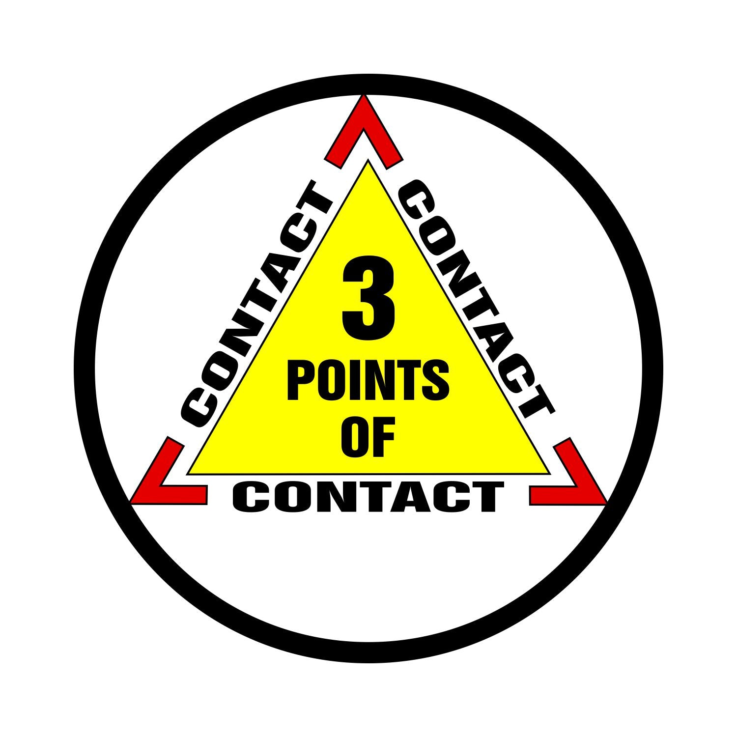 3 POINTS OF CONTACT – Online Railcar Decals and Screen Printing™