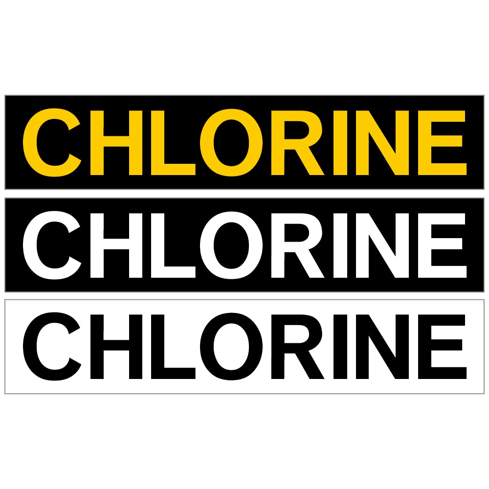 CHLORINE – Online Railcar Decals and Screen Printing™