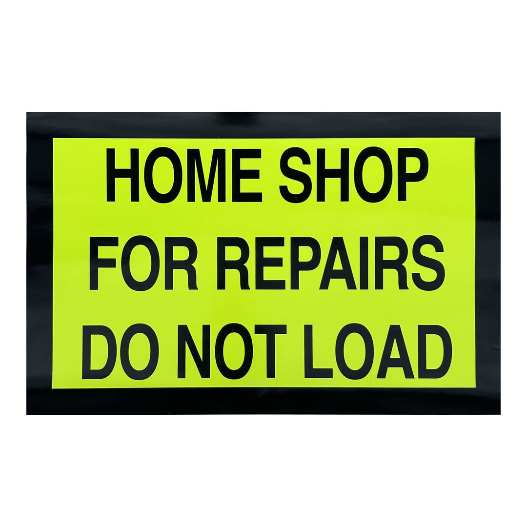 Home Shop For Repairs Do Not Load Decal – Online Railcar Decals and ...