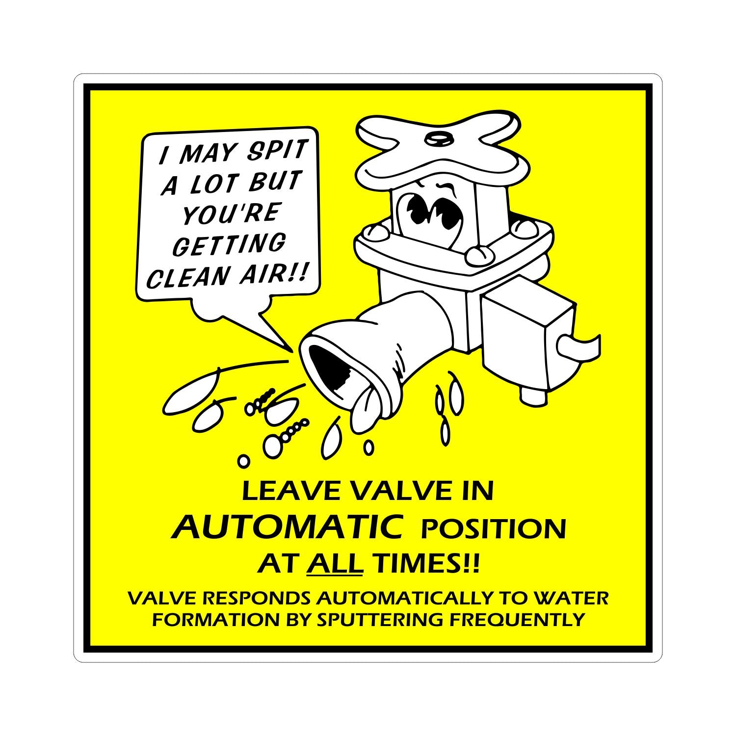 AIR TANK DRAIN VALVE – Online Railcar Decals and Screen Printing™