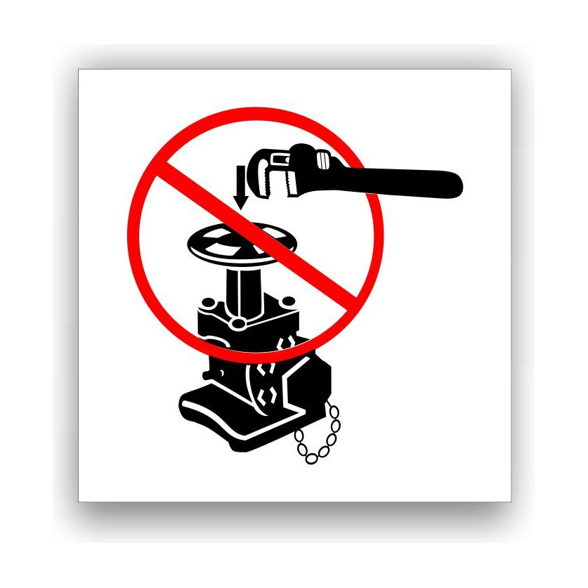 WARNING-DO NOT WRENCH – Online Railcar Decals and Screen Printing™